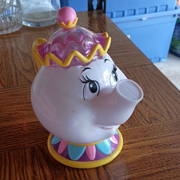 Disney | Toys | Disney Pink And Yellow Mrs Potts Toy | Poshmark
